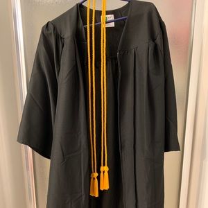Other | Graduation Gown With Chord | Poshmark